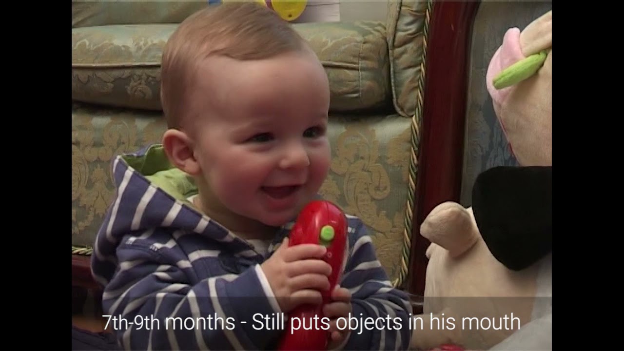 Still puts objects in his mouth - YouTube