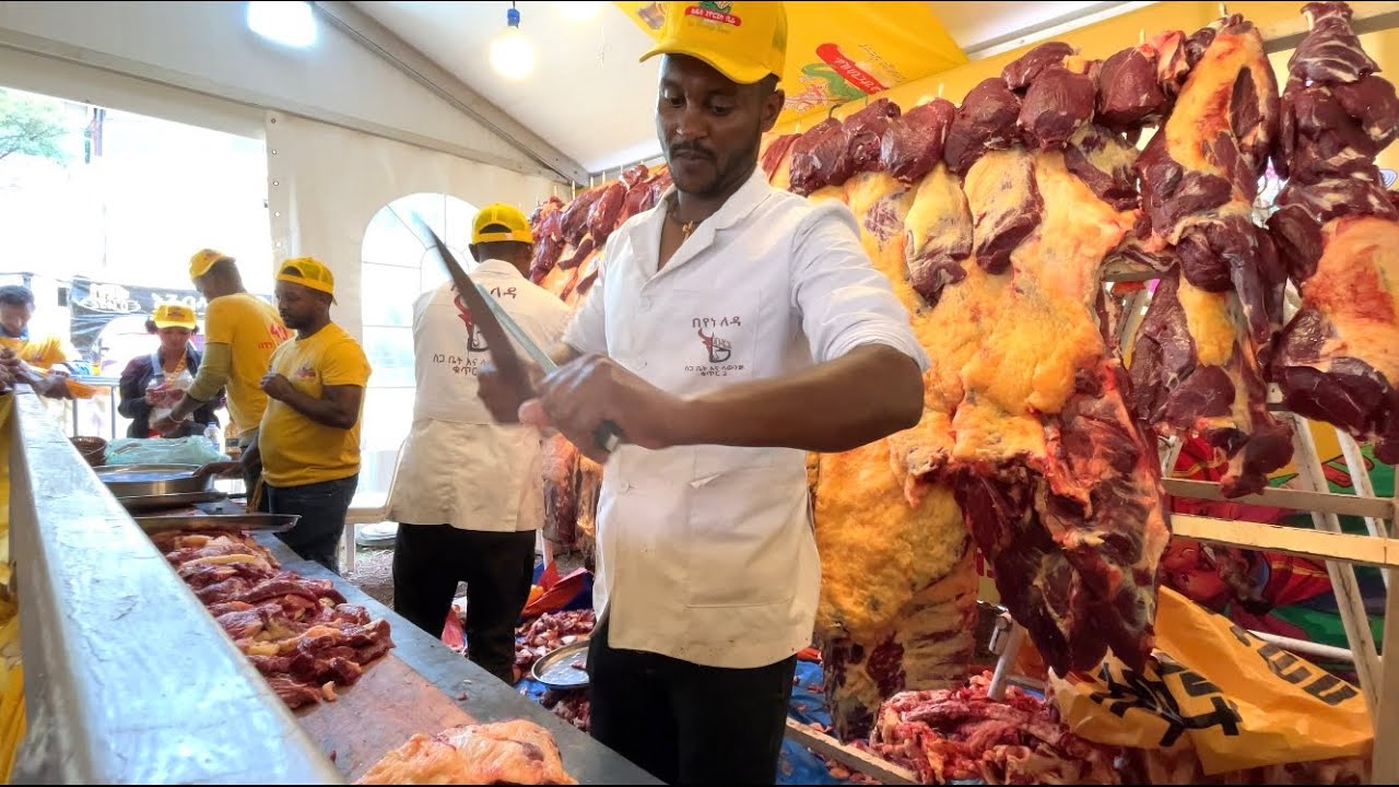 Raw Meat Festival, Addis Ababa - YouTube