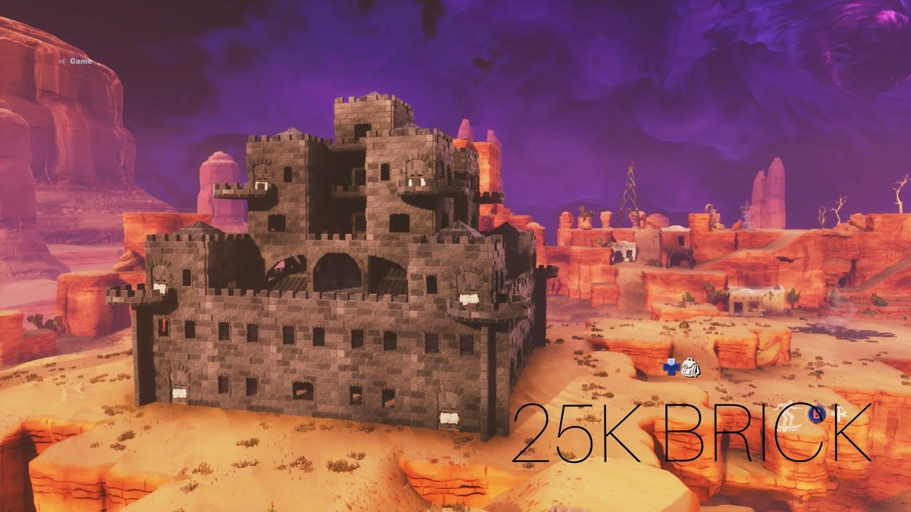 How to build a castle I fortnite save the world - YouTube