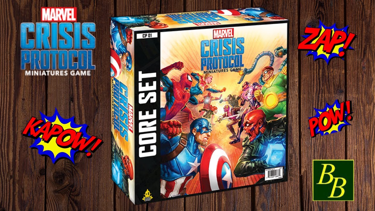 Channel Update: Painted Marvel Crisis Protocol Core Set - YouTube