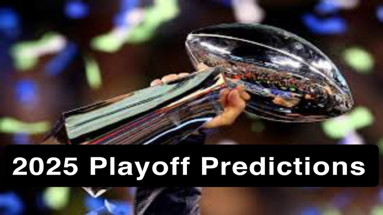 2025 NFL Playoff Predictions! Kelce and Swift wedding at SB halftime? - YouTube