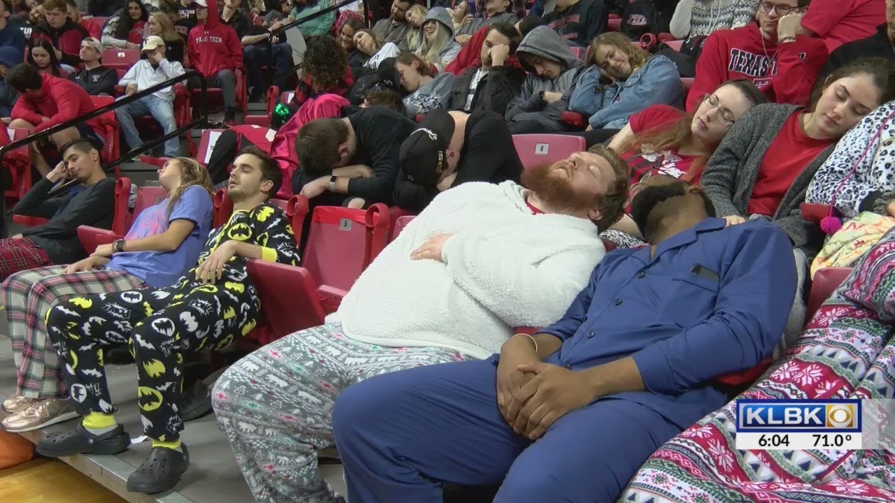 Raider Riot student section at Texas Tech - YouTube