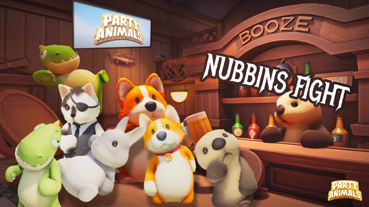 4 Nubbins Play Party Animals - YouTube