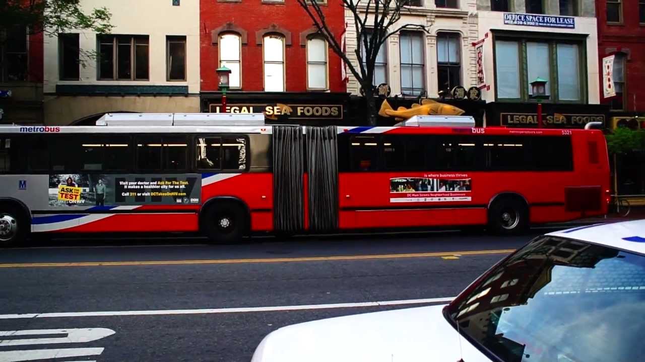 2002 WMATA Metrobus Neoplan USA 5321 On Route 70 @ 7th Street - YouTube