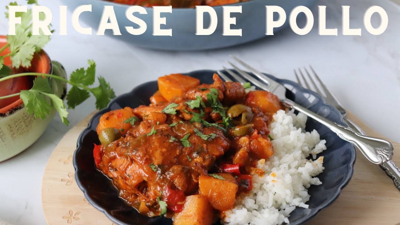 Fricase de Pollo | Cuban Chicken Fricassee | Anitas Deights - YouTube
