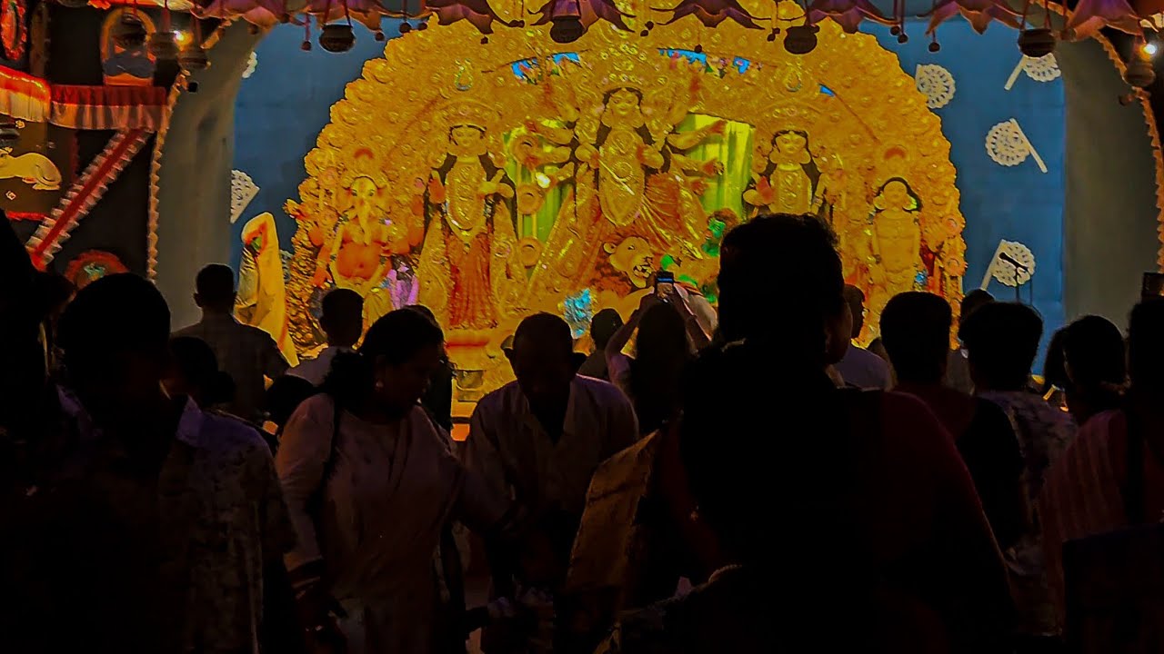 Durga Puja, Coochbehar Part 1(Raw 4K) 9th October 2024 - YouTube