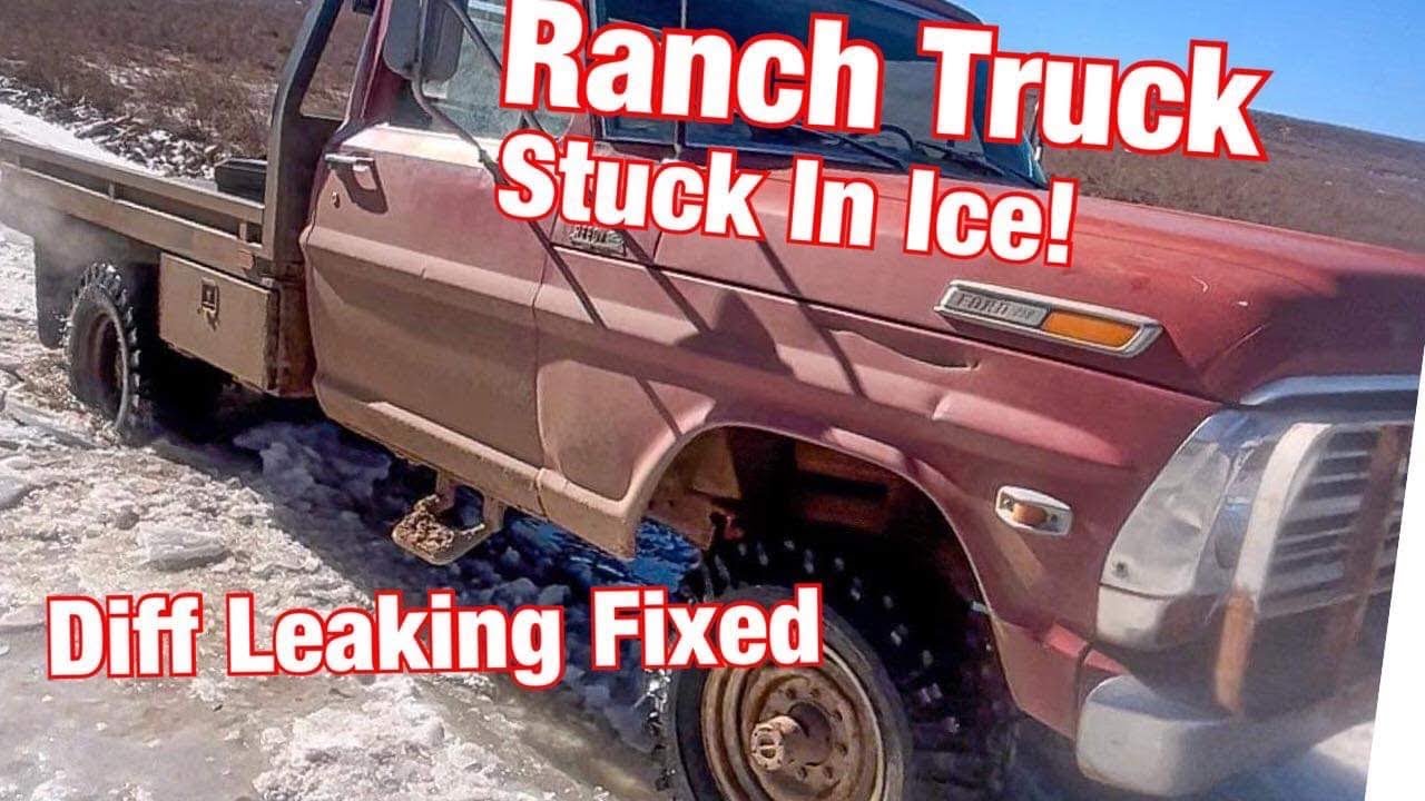Busting Through Ice Leads to Leaking Rear Differential! - YouTube