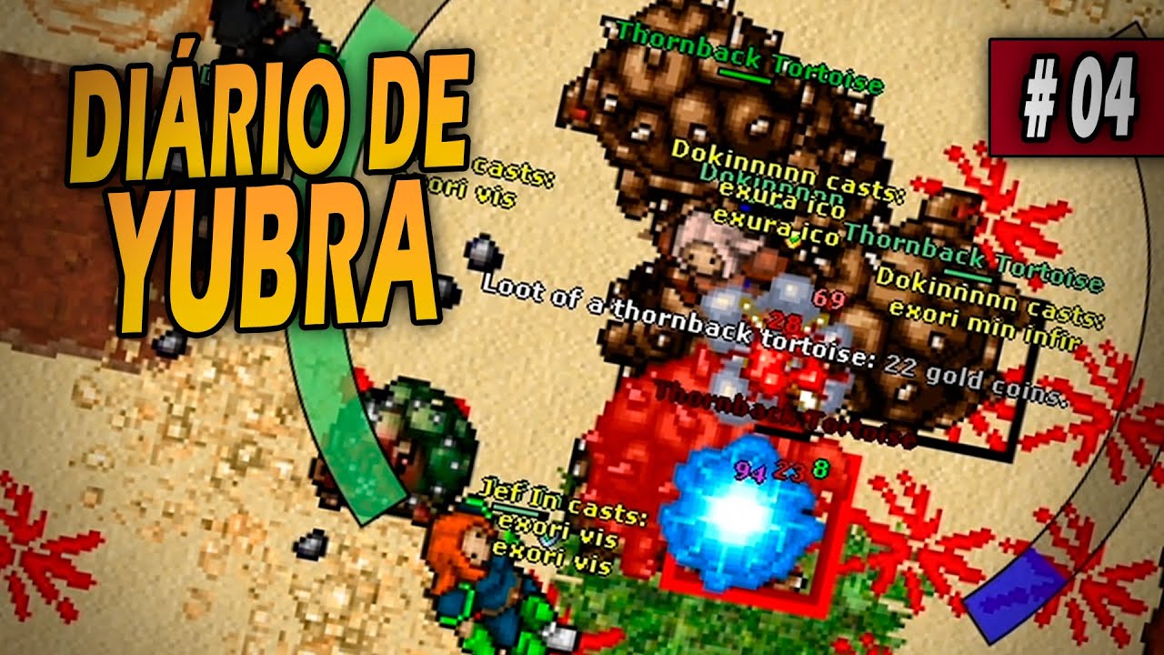 ESSA HUNT É VAZIA EM NOVO SERVIDOR | LEVEL 23 - 29 | DIÁRIO DE YUBRA ...