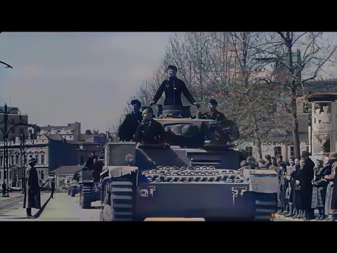 Blitzkrieg, a German military tactic of swift, surprise attacks used during the early years of WWII