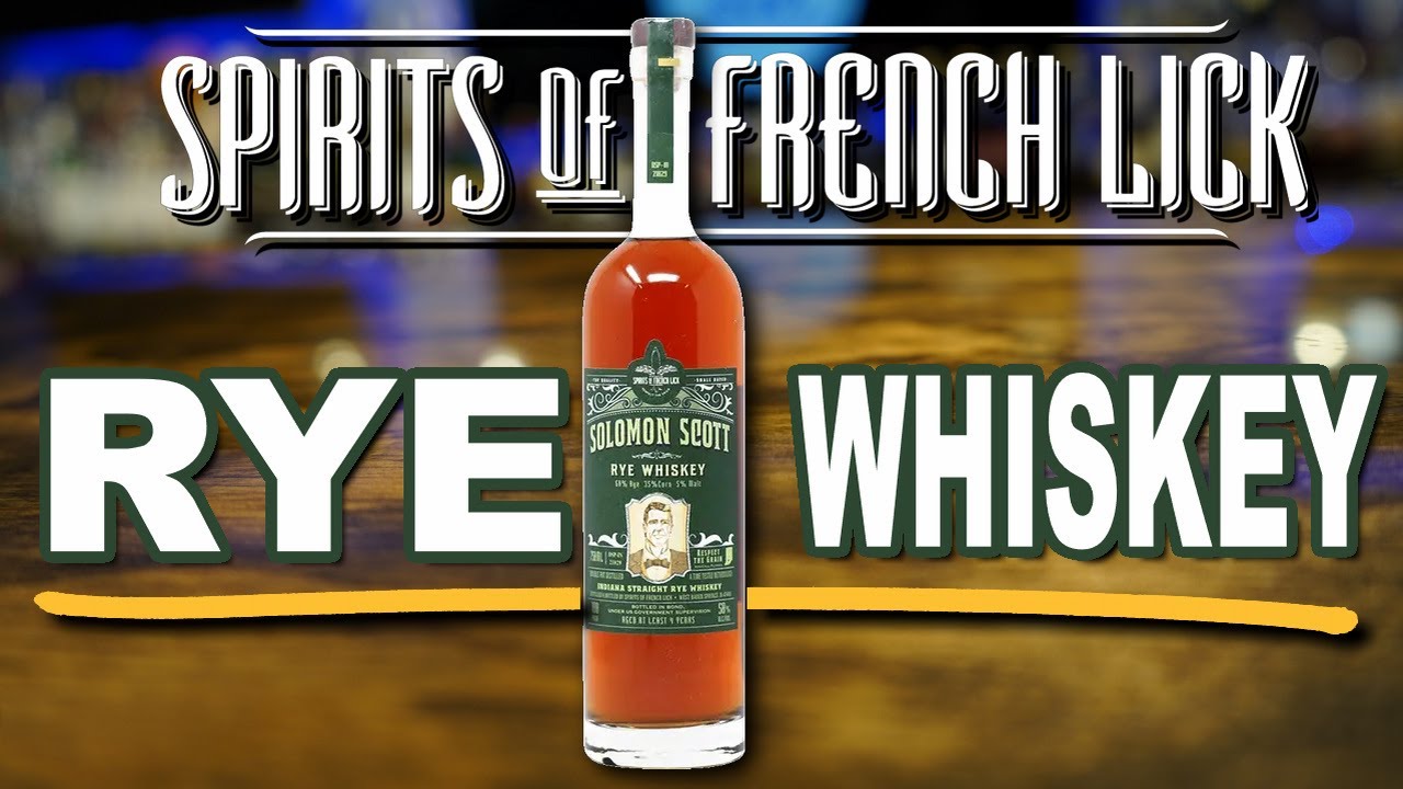 Solomon Scott Rye Whiskey | The Spirits of French Lick Indiana - YouTube