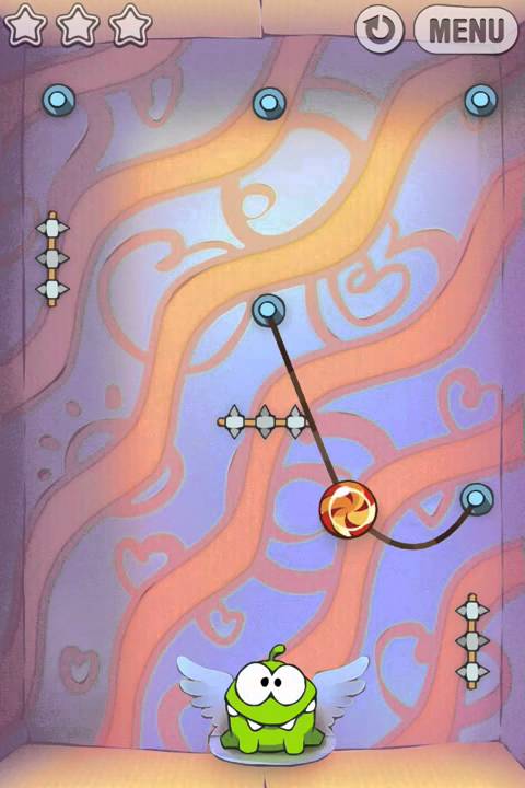 Cut the Rope Walkthrough Valentine Box 5-6 - YouTube