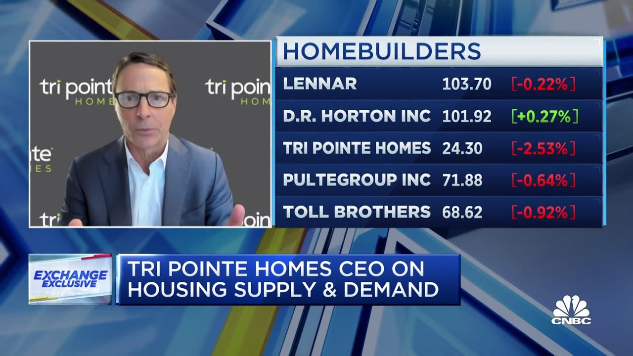 Tri Pointe Homes CEO: New home builders are well-positioned to sell to younger generations - YouTube