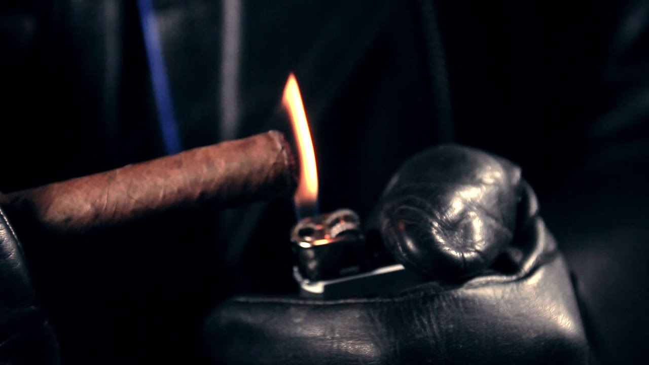 leather cigar smoke 5 - YouTube