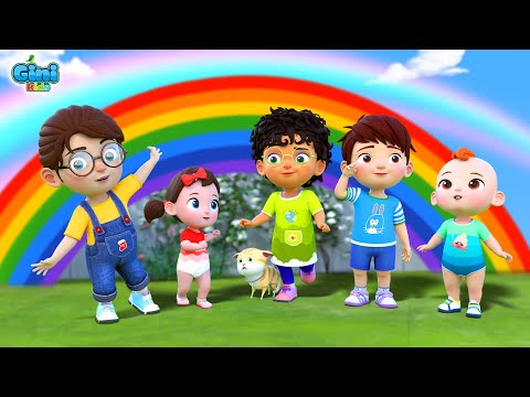 The Colors Of The Rainbow | Songs for kids | Gini Kids - Kids Songs and ...