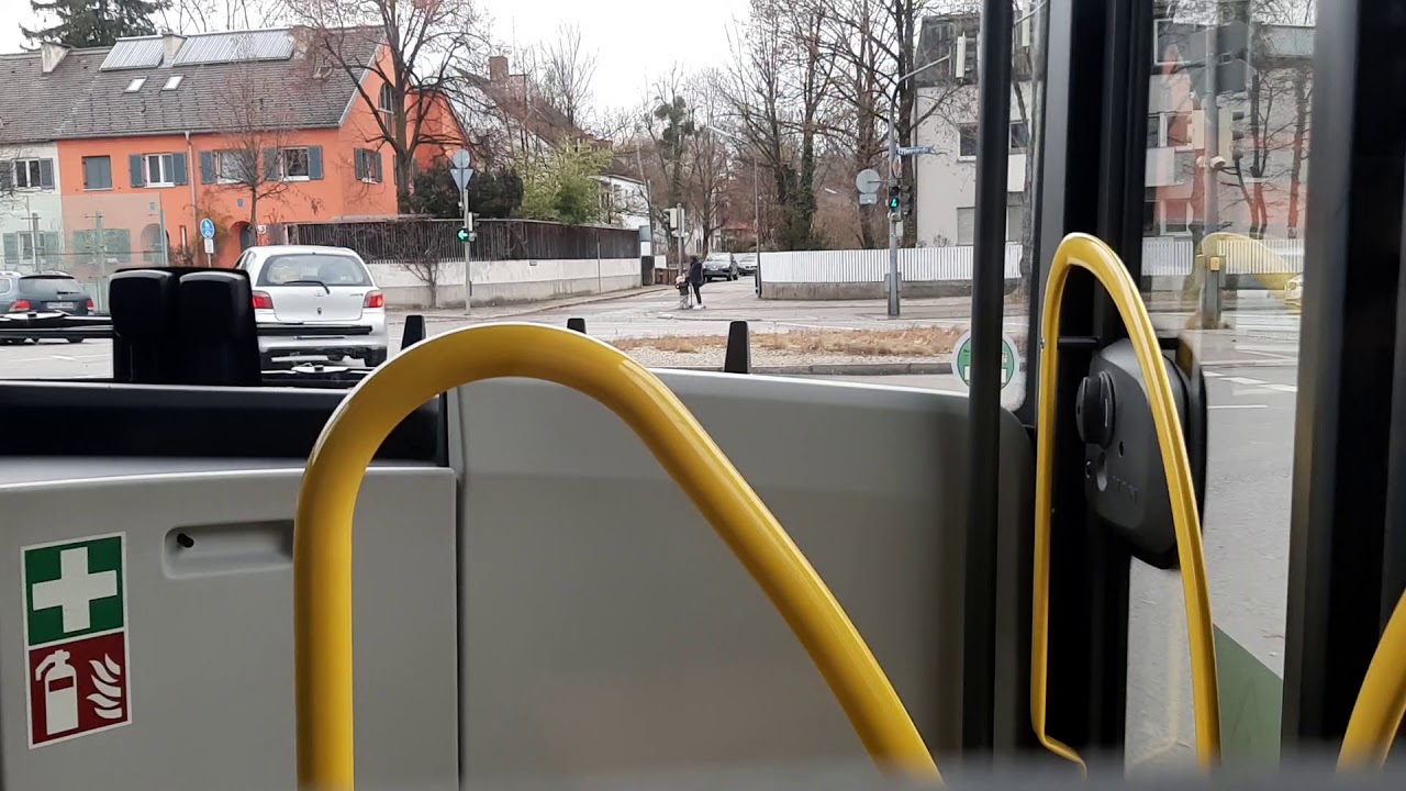 Bus line 150 mitfahrt Richtung Bremerstrasse via Frankfurter ring - YouTube