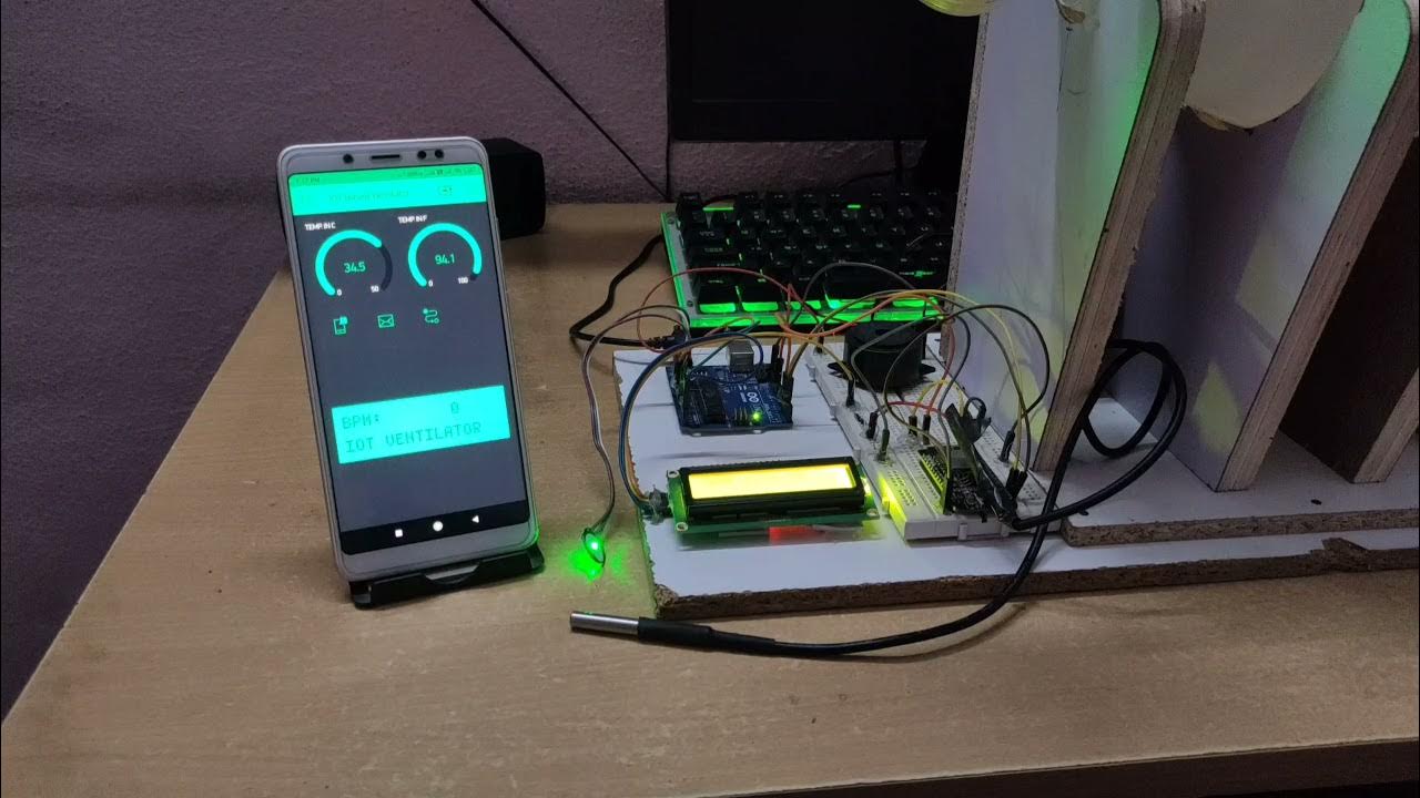 Artificial Ventilator With IOT Based Patient Monitor System| Tejas Chavan| DKTE - YouTube