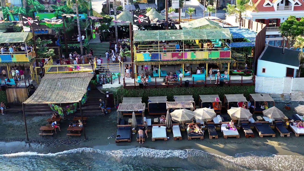 Guaba beach bar Limassol - YouTube