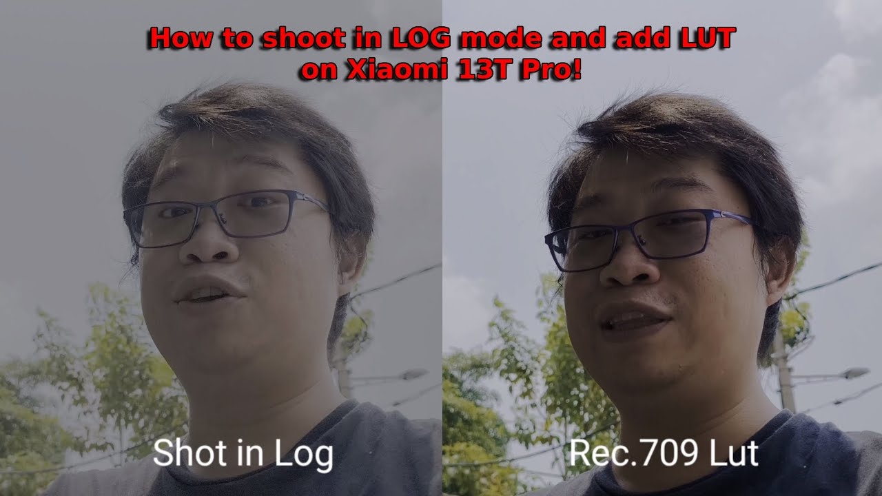 Learn how to shoot LOG and LUT on Xiaomi 13T Pro! - YouTube
