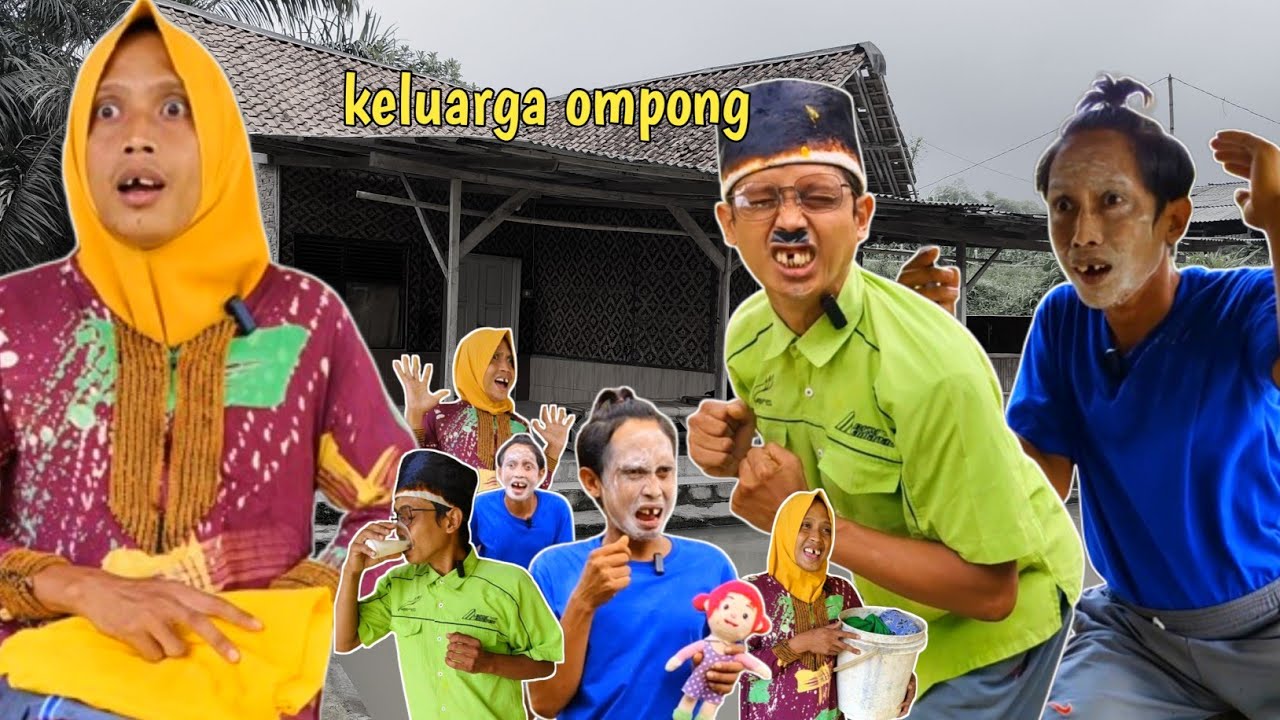 KOMPILASI LUCU KELUARGA OMPONG TERBARU - YouTube