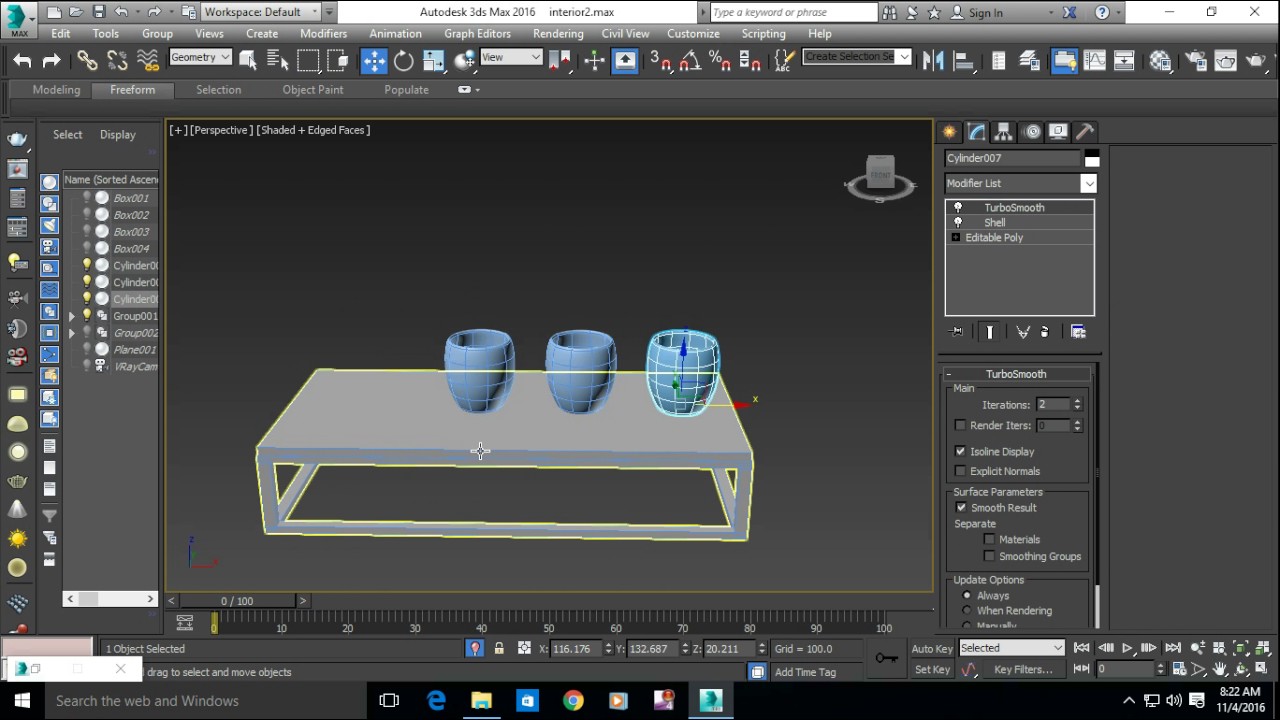 3ds max modeling tutorial 2 - YouTube