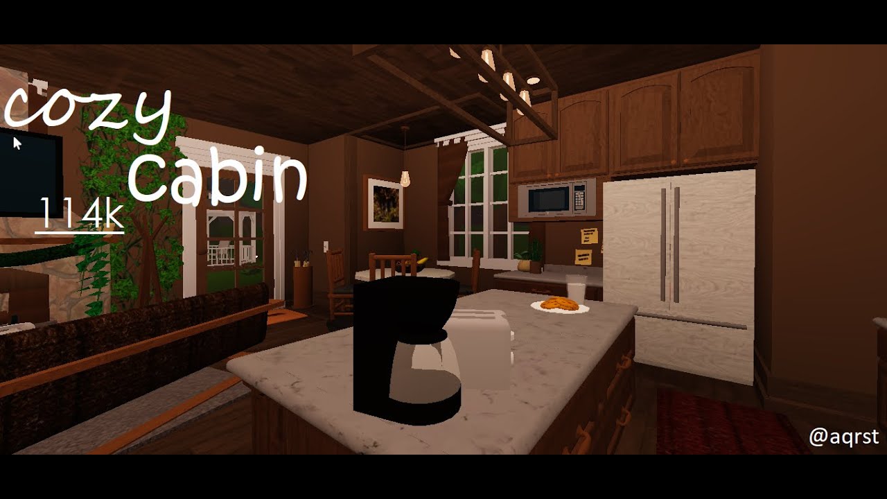 cozy cabin | roblox - YouTube
