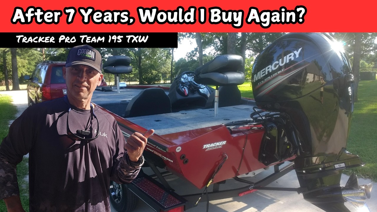 Tracker Pro Team 195 TXW Review: 7 Years Later – Still Worth It? - YouTube