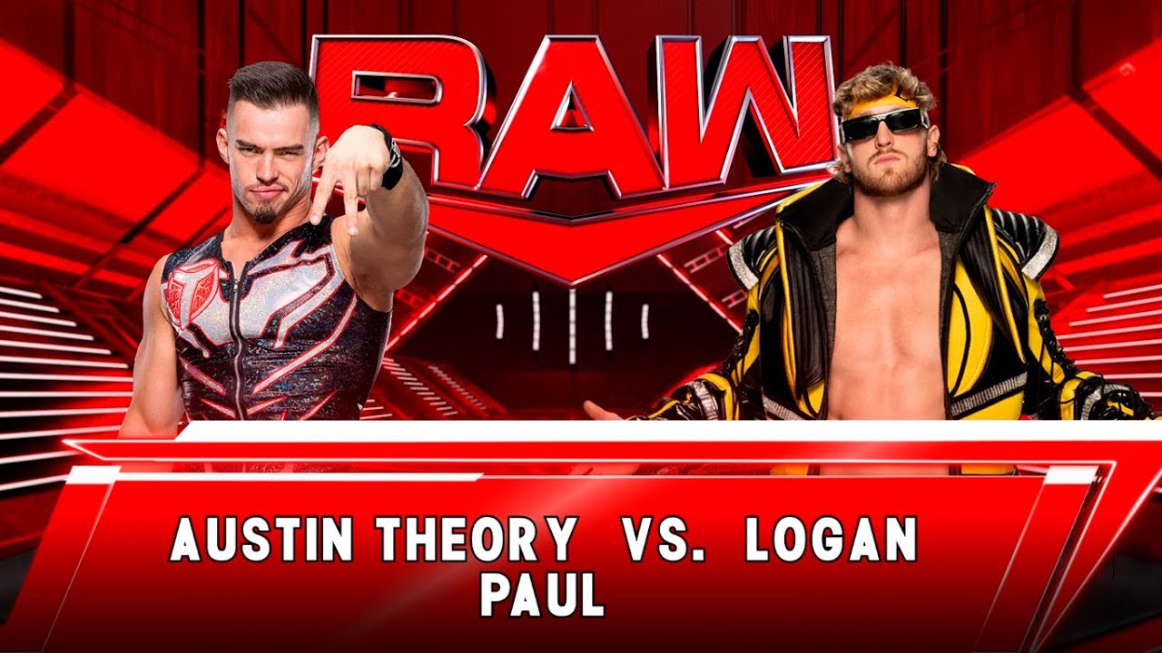 Austin Theory VS Logan Paul - Monday Night Raw - WWE 2K23 #128 - YouTube