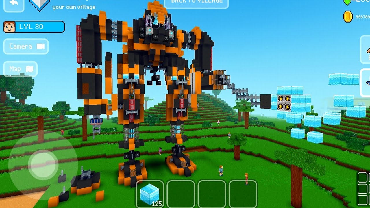Robot 💯 | Block Craft: 3D Building Simulator Games For Free | Gameplay ...