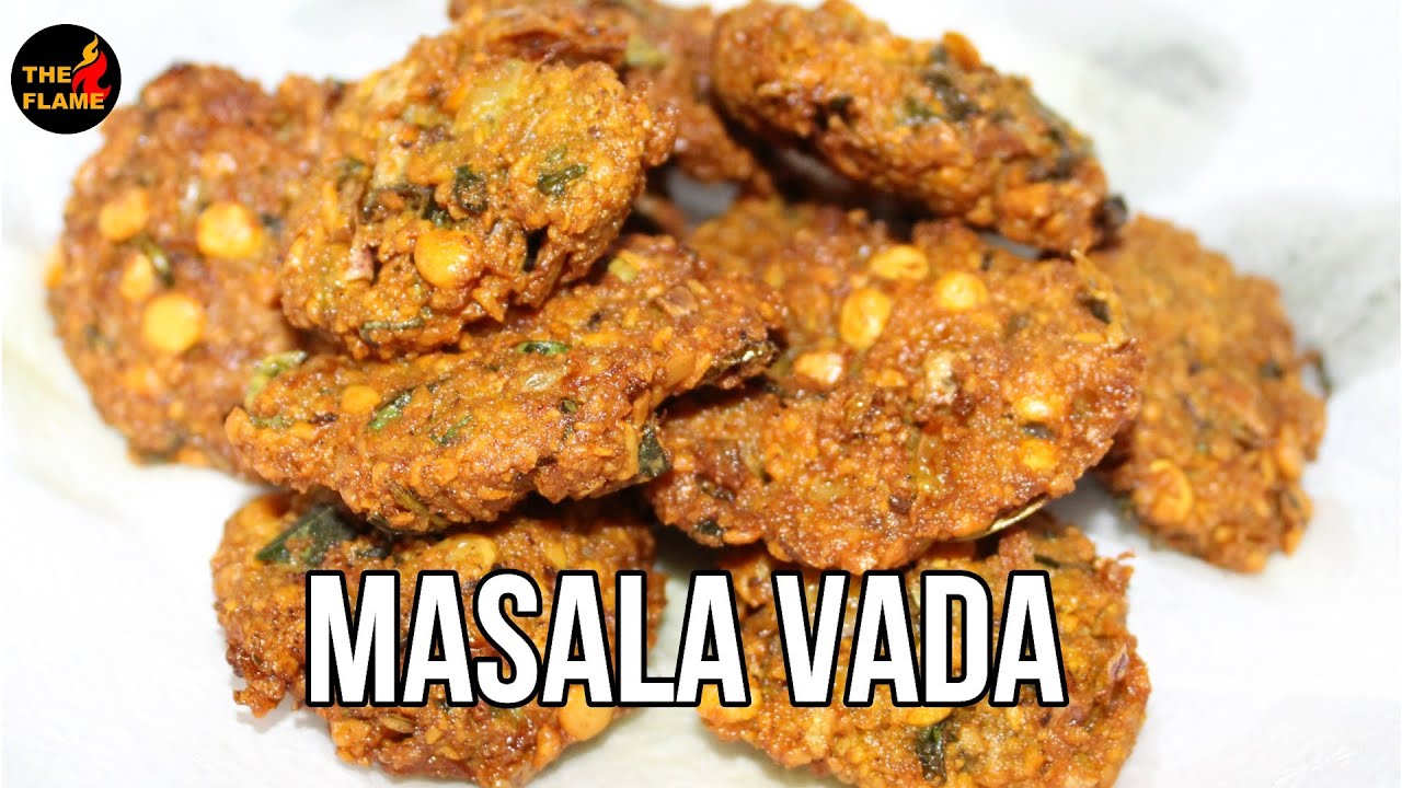 Masala Vada Recipe|| Chana Dal Vada Recipe||चना दाल वड़ा रेसिपी - YouTube