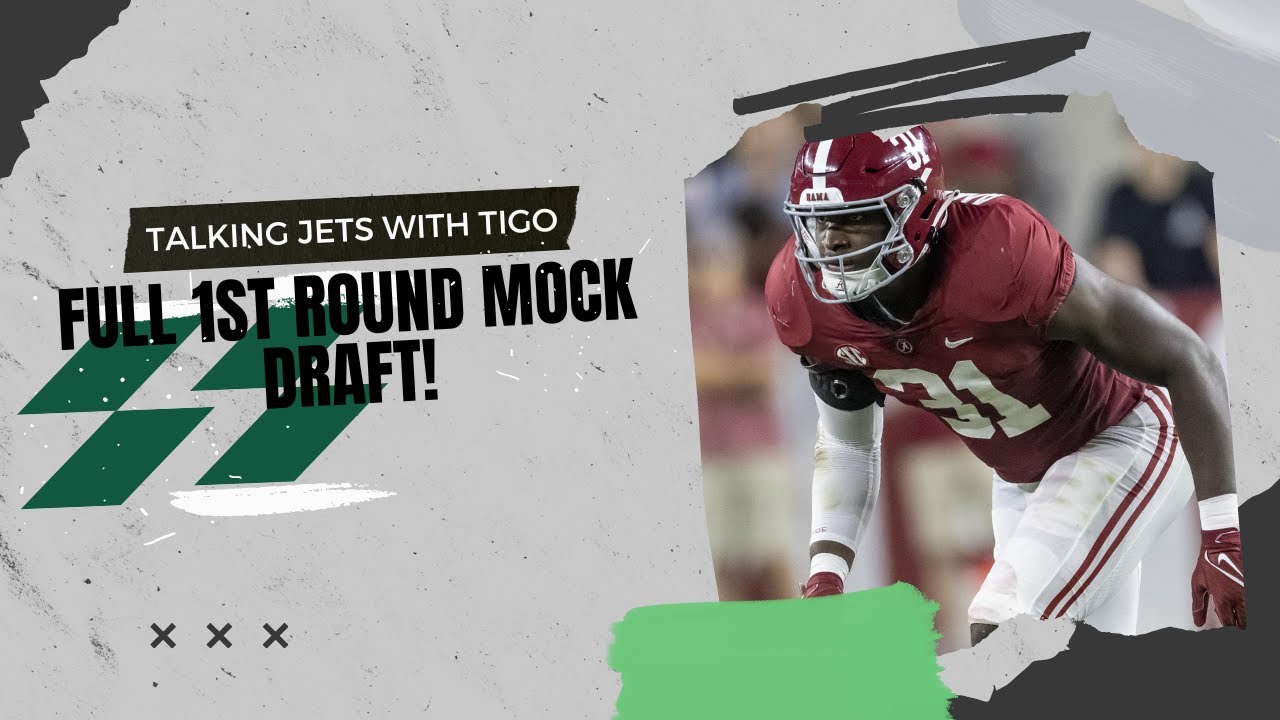 Full 1st Round Mock Draft! - YouTube