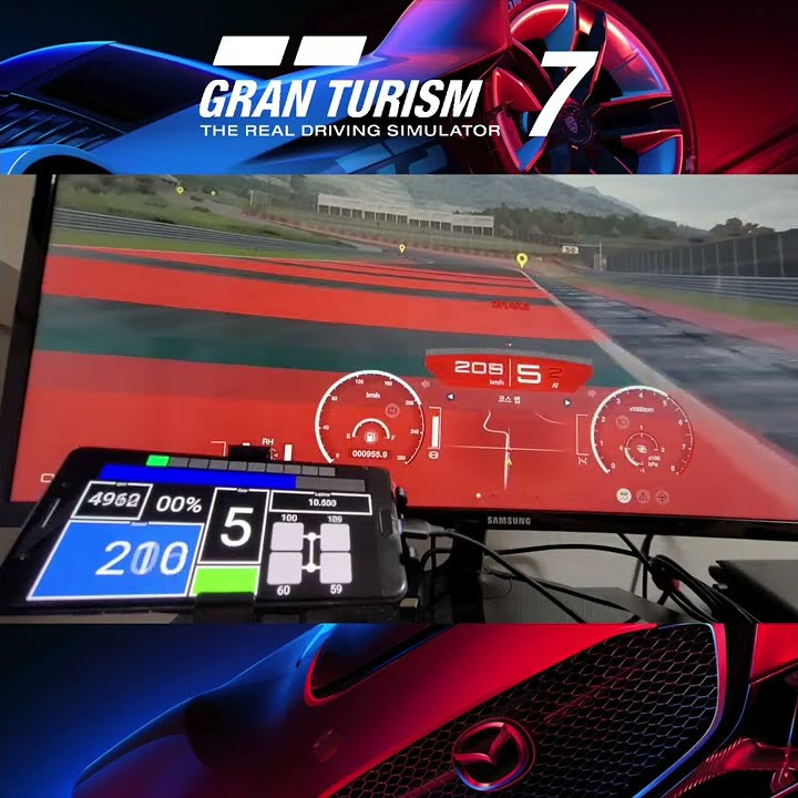 GT7 Sim Dashboard #GT7 #グランツーリスモ7 #그란투리스모7 #simdashboard - YouTube