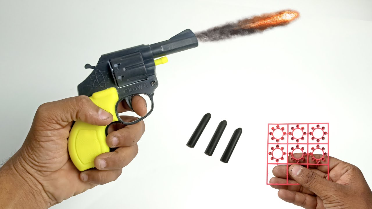 Mini missile Gun Cracker testing / banduk - YouTube