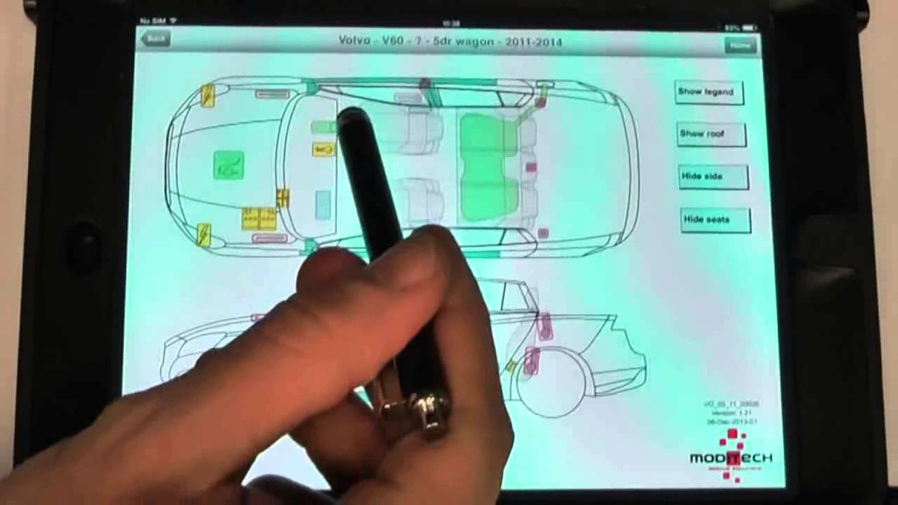 Moditech Crash Recovery System iOS - Explanation Volvo V60 datasheet ...