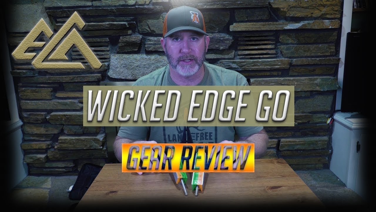 Wicked Edge Go Hunting Knives Sharpening System Product Demo - YouTube