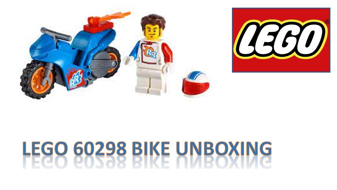 LEGO 60298 Rocket Stunt Bike Unboxing - YouTube