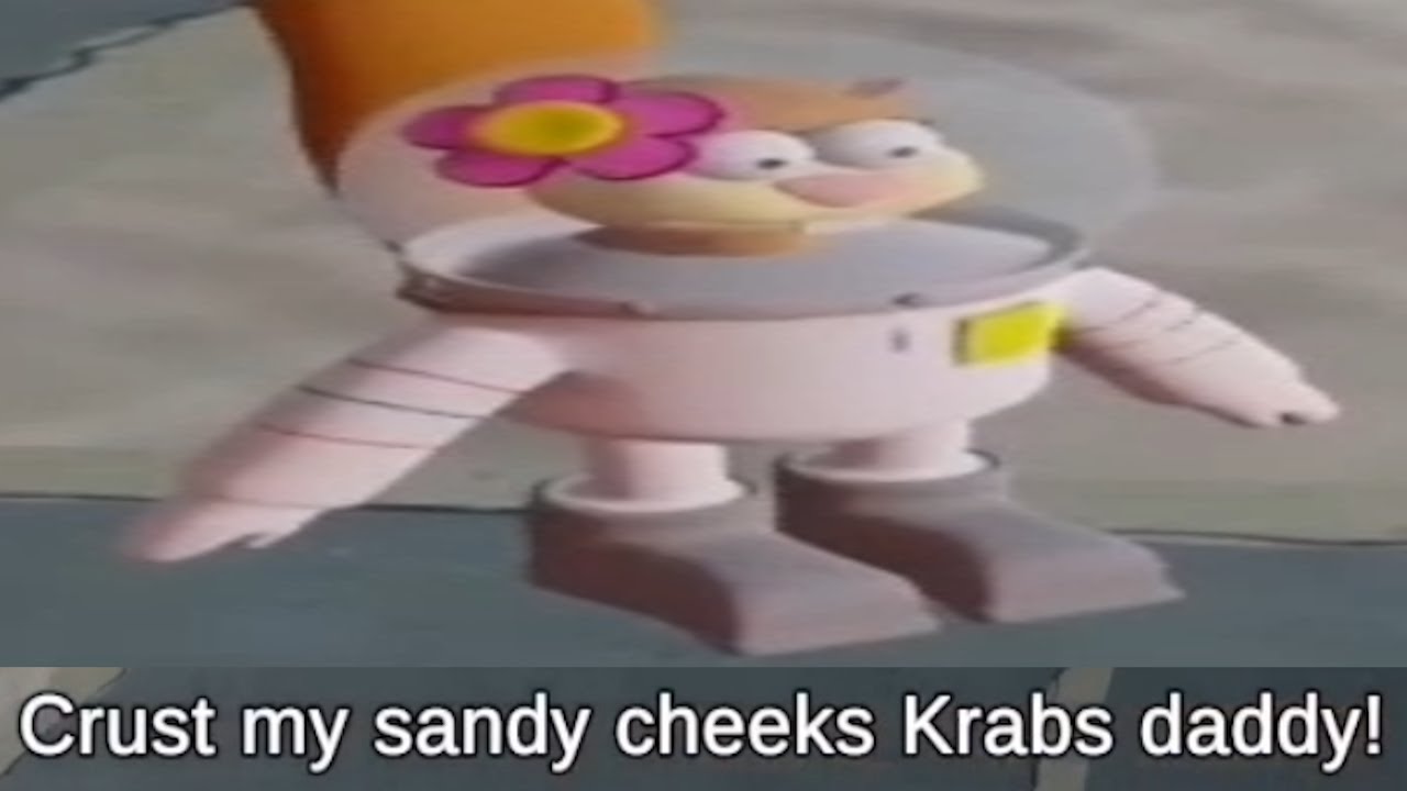 Crust my sandy cheeks Krabs daddy! (AI Sponge Rebooted Clip) - YouTube