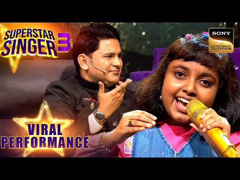 Devanasriya का 'Mere Naina Sawan' सुनकर रो पड़े Manoj Ji | Superstar Singer 3 | Viral Performance