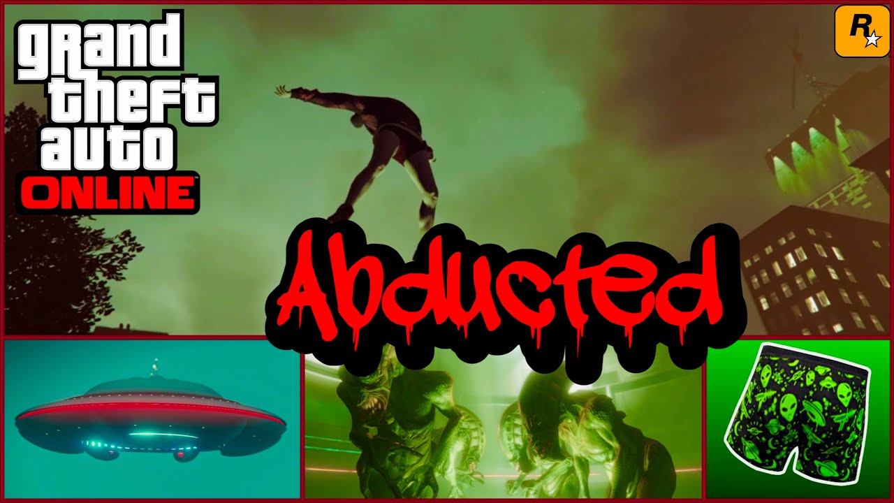 GTA 5 Online How To Get ABDUCTED By UFOs & Unlock Boxers And All ...
