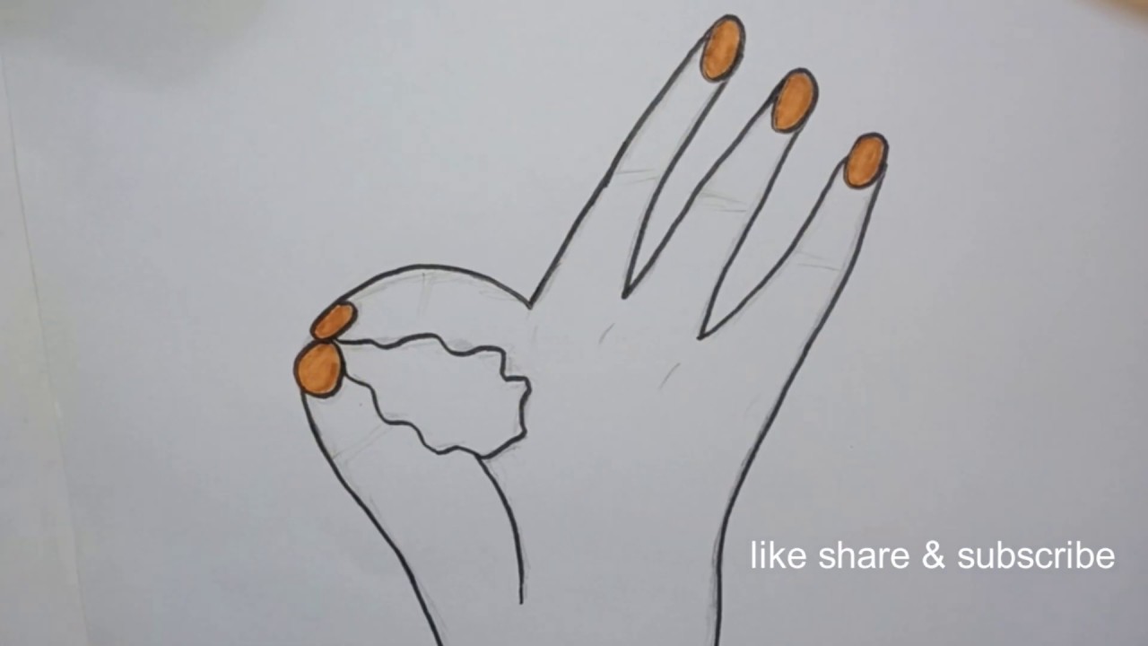 how to draw a hand | pencil drawing | drawing with pencil | drawing ...