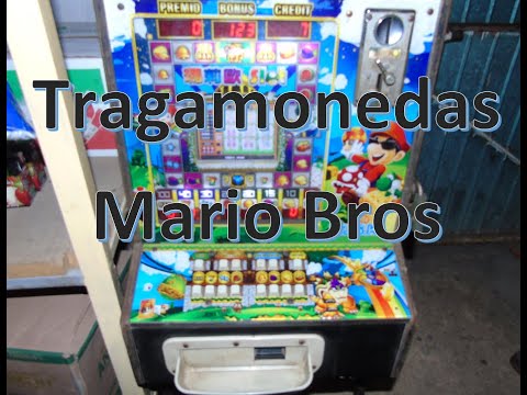 maquinita tragamonedas de super Mario Bros - YouTube