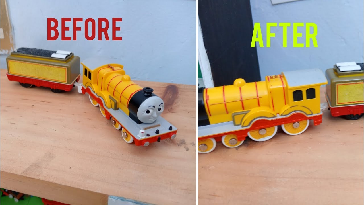 How to put one connector on a motorized tender engine - YouTube