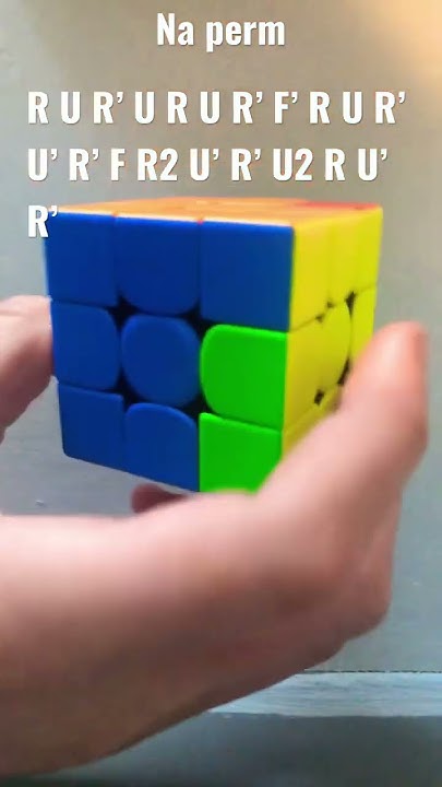 Na perm #algorithm #algorithms #gancube #gancubes #jperm #jpermillion # ...