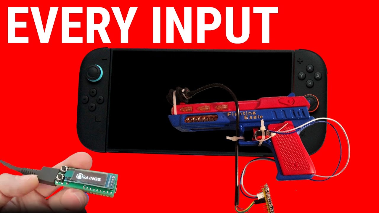 Every USB Input Device on Switch 2: Cyberpunk with improvised Lightgun ...