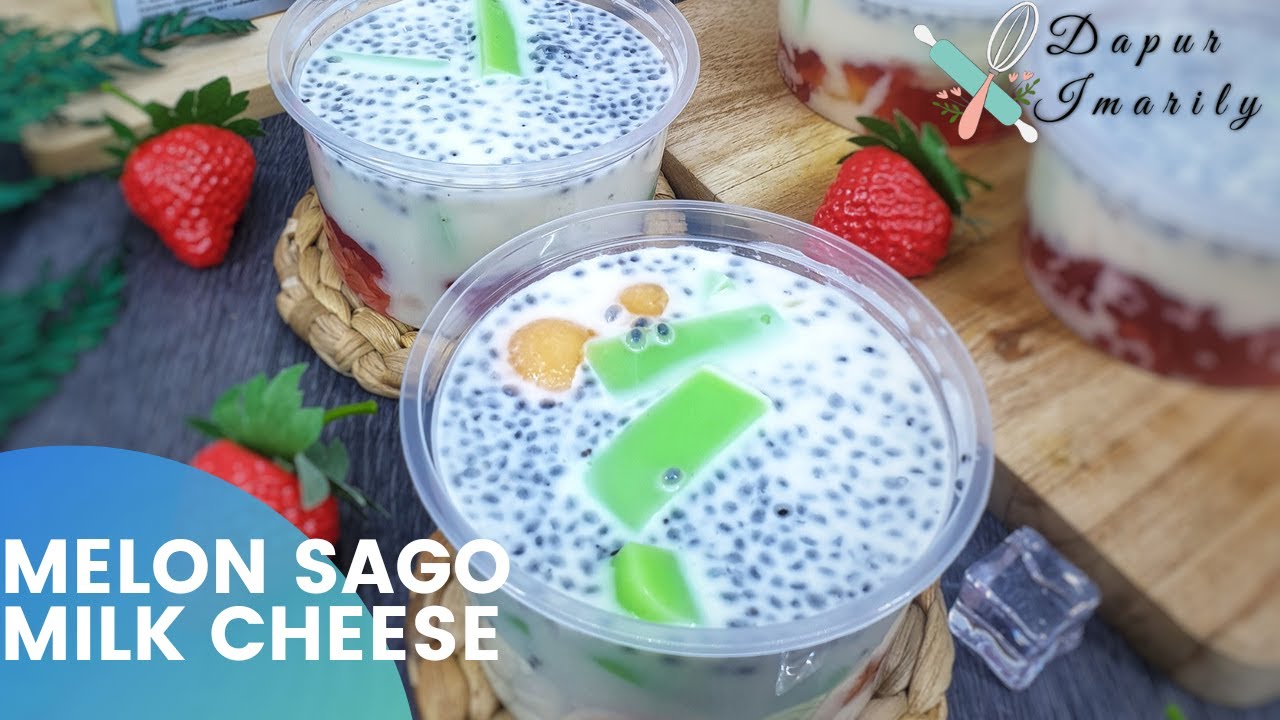 MELON SAGO MILK CHEESE - YouTube