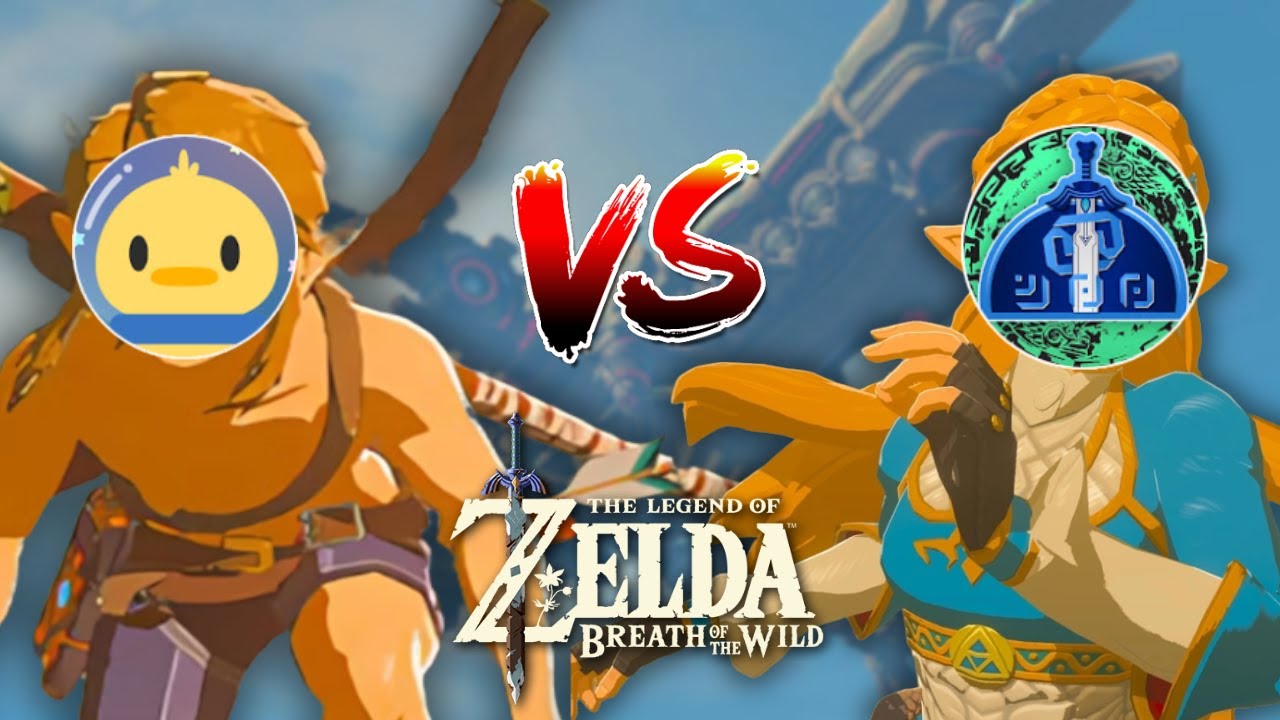 Breath of the Wild RACE!!! Racing @100PercentZelda for fastest Zelda ...