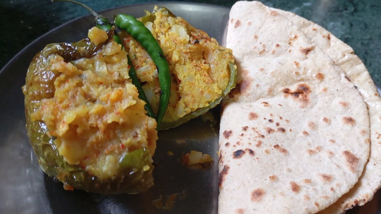 भरी हुई मिर्च का आनंद joshi kitchen 🤪🤪👍 - YouTube