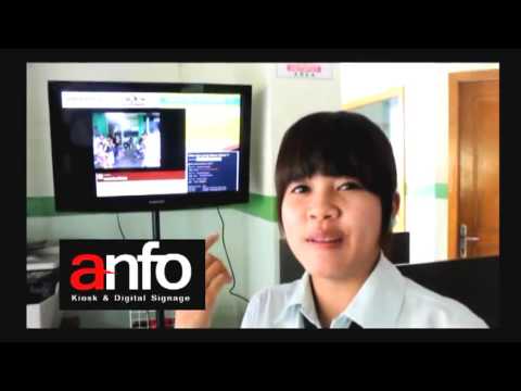 Anjungan Informasi Digital SIgnage untuk Kampus - YouTube