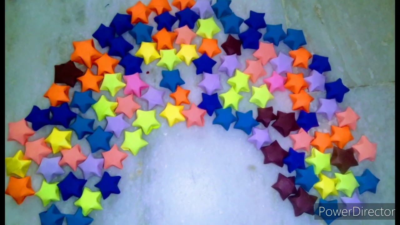 DIY Home decoration / star decoration ideas in simple method - YouTube