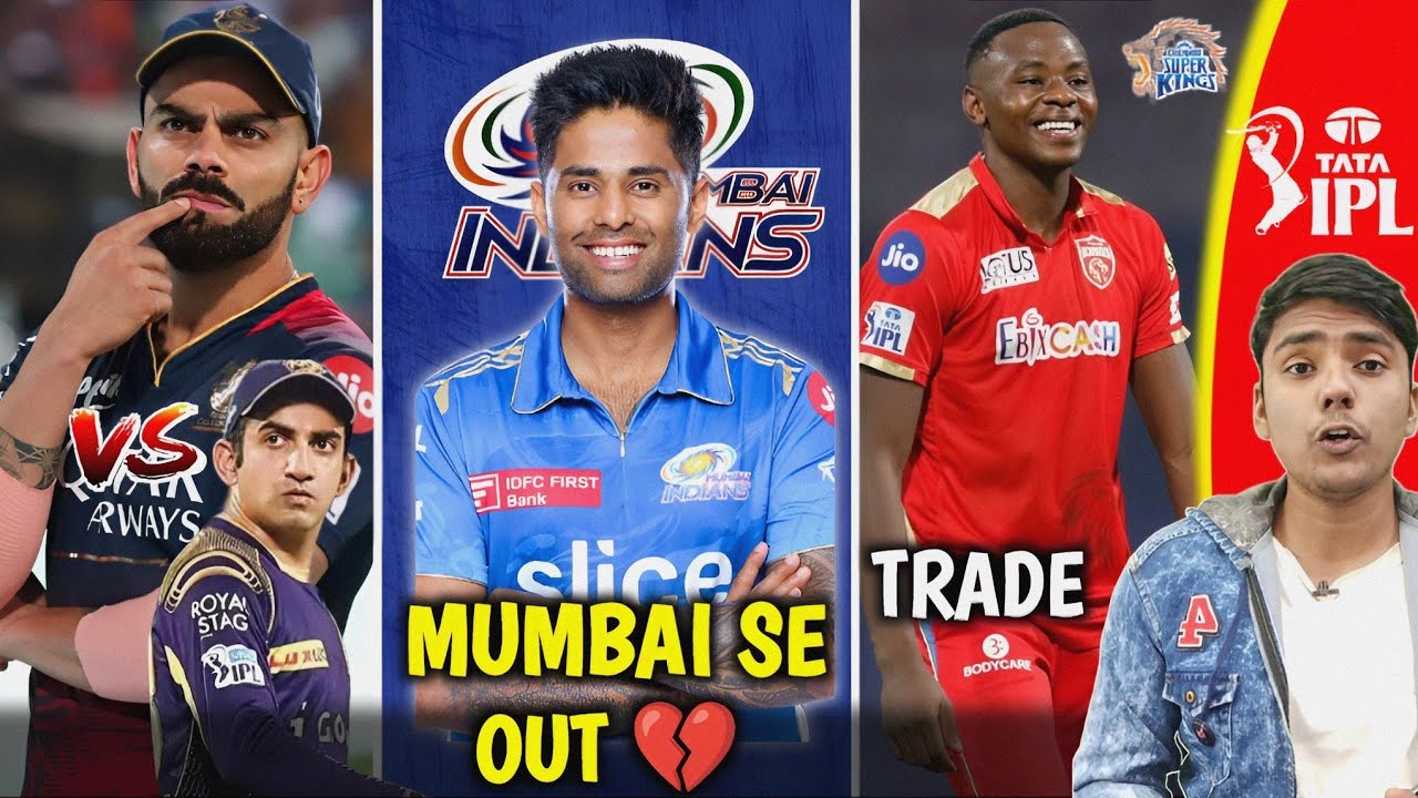 IPL News: 1 Big Trade Done By Csk & Pbks | Virat Vs Gambhir | Surya ...