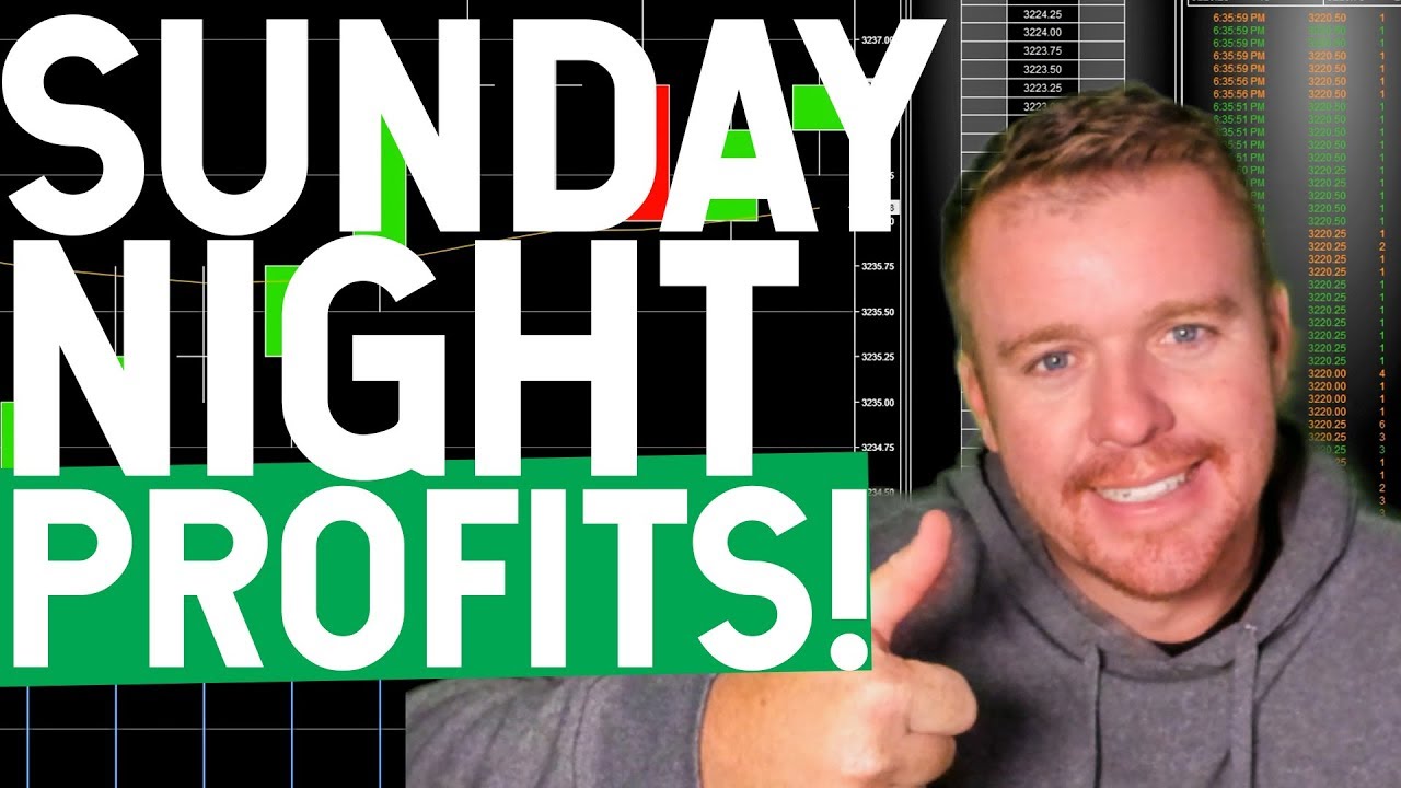 DAY TRADING SUNDAY NIGHT PROFITS! - YouTube